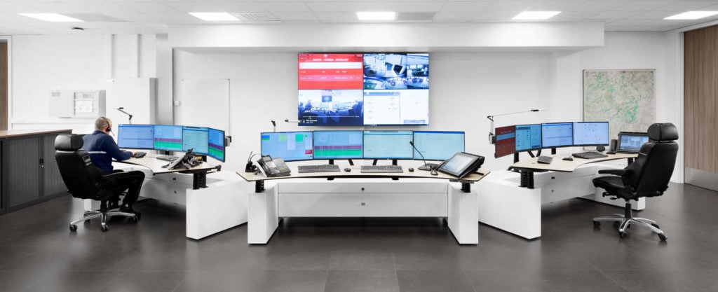 Tailor-made, 3D interior plan for dispatch rooms - CREON